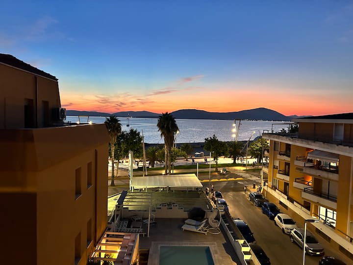 Penthouse With A Sea View Terrace + Parking - Alghero