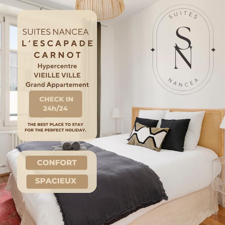 L'escapade Carnot - Nancy Centre Stanislas - 2pers - Nancy