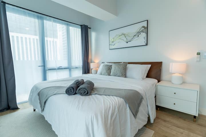 Modern 1br In It Park W/ Fast Wifi, Pool & Gym - Cebu City