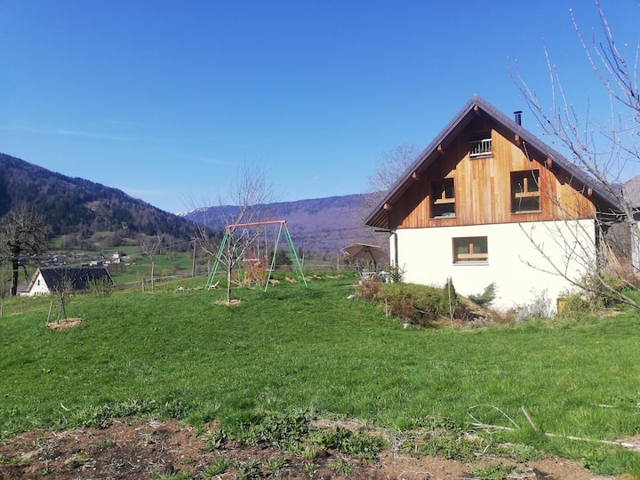 Grande Maison Au Cœur Des Bauges - Lescheraines