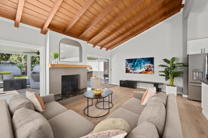 Family Pb Escape, Huge Yard, Fire Pits, Bbq, Ac - San Diego