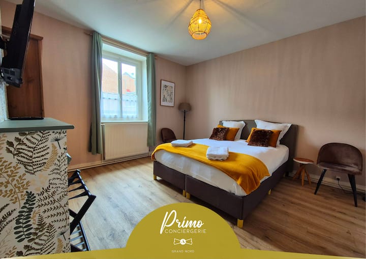 >•<Les Loges Du Beffroi- Le Nid & Parking Privé>•< - Arras