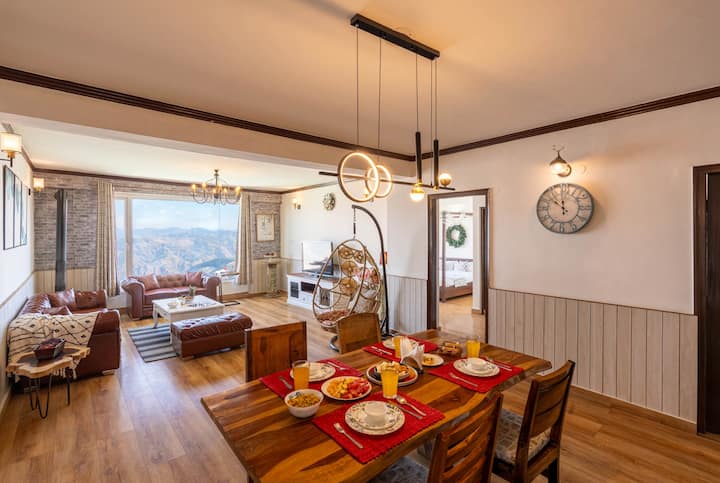 Stayvista At The Apricot W/ Heater & Bbq - Mashobra