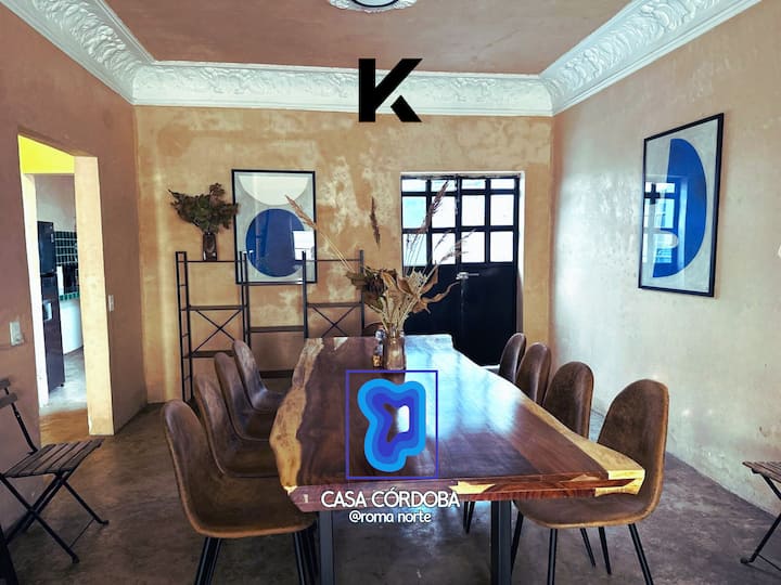 Casa Córdoba: Kasava's Spacious Home With Ac - Mexico State