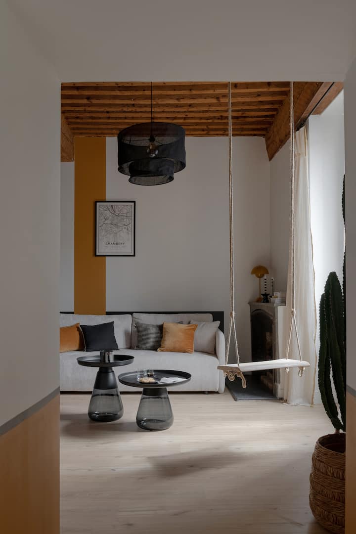 Logement Cosy Centre Historique 4 à 6 Personnes - Chambéry