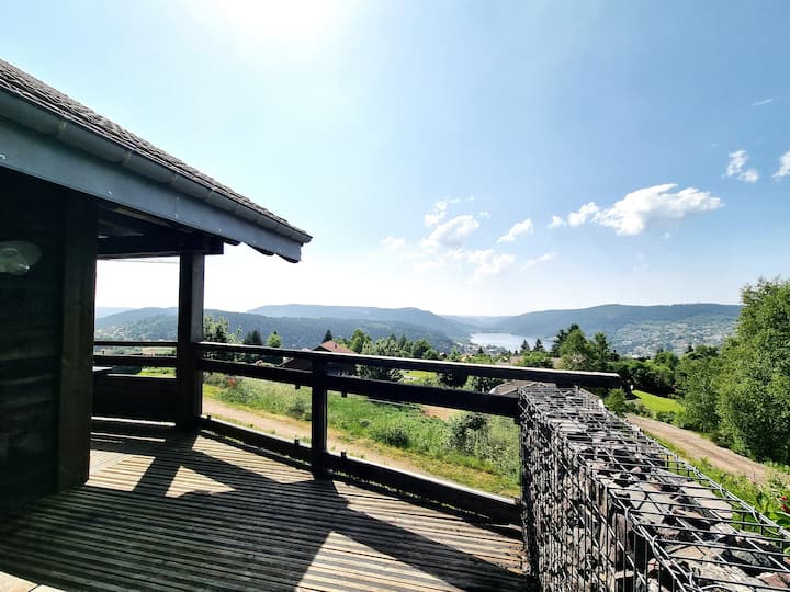 Chalet Terres Neuves, Confort Et Vue Sur Le Lac - Gérardmer