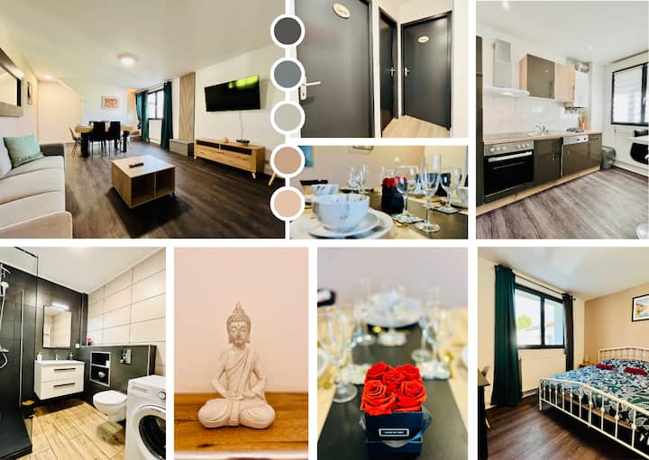 Family Duplex Ii Apt. 3br Au Coeur De Talange - Talange