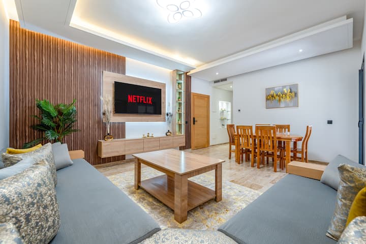 Central, Gueliz, Havre Spacieux De 3 Chambres - Marrakech