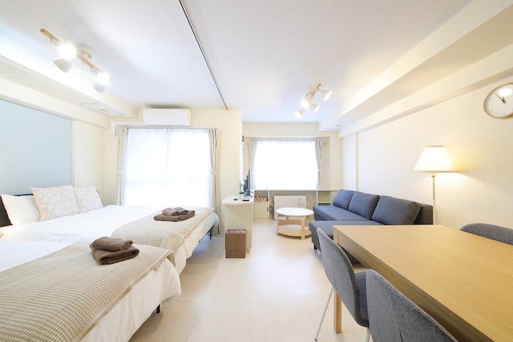 New Open|すすきの・大通公園まで徒歩15分|有名ラーメン店が近い|wi-fi完備|308 - Sapporo