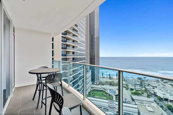 Orchid Residences 21st Floor Ocean View 2 Bedroom - Surfers Paradise