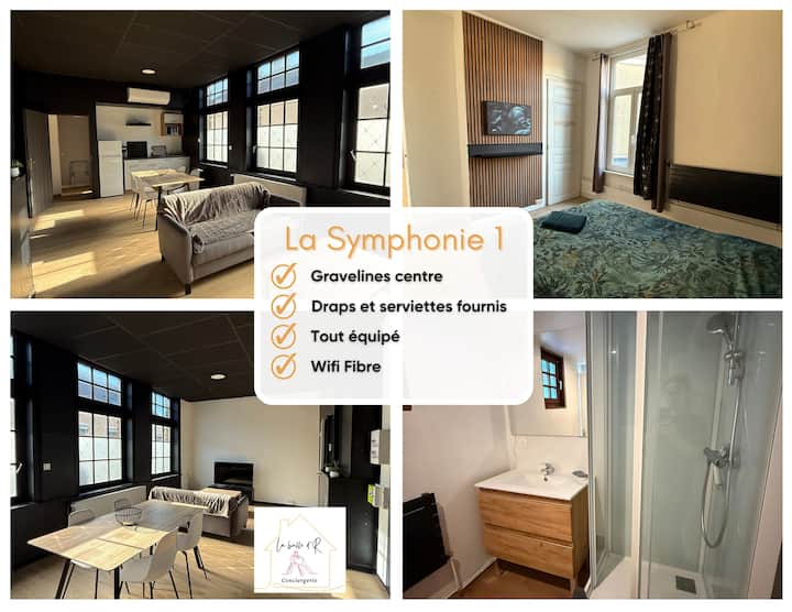 Appartement Au Coeur De Gravelines : La Symphonie1 - Gravelines