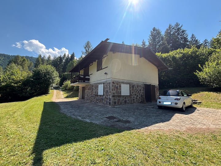 Villetta Indipendente Ai Margini Del Bosco - Tesero