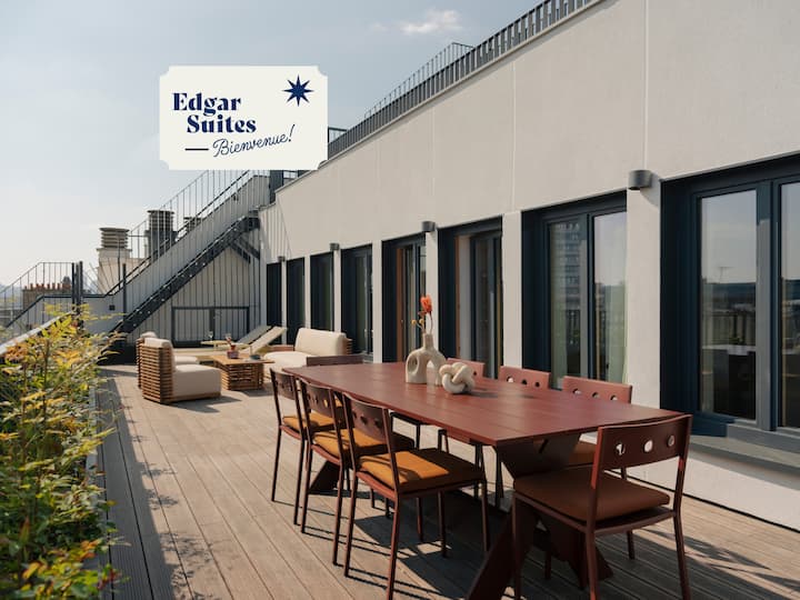 Edgar Suites Hameau - Duplex Rooftop - Malakoff