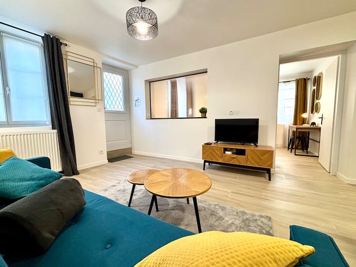 L'écrin Millerysien - Calme•cœur Village• Rdc•wifi - Brignais