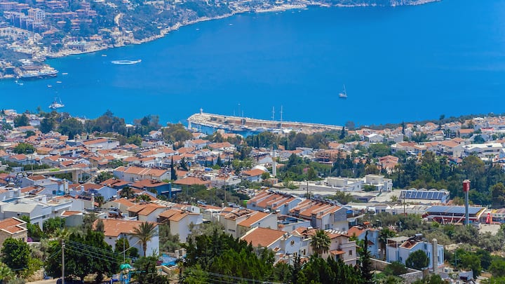 Kalkan'da Deniz Manzaralı Lüks Villa 1856 - Kalkan