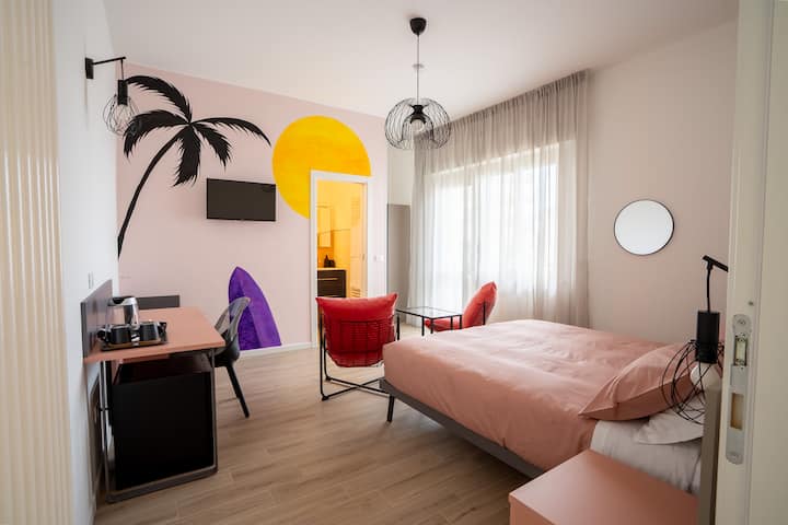 Adriatic Sunrise B&b - Room Miami - Vista Mare - Alba Adriatica