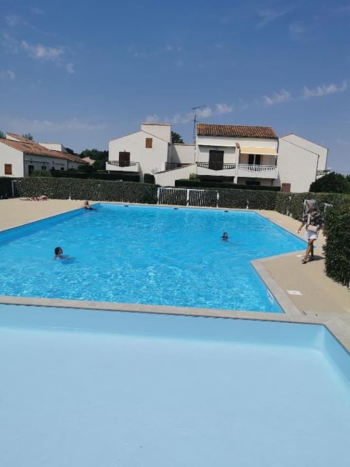 Maison Dans Résidence Avec Piscine - Saint-Palais-sur-Mer