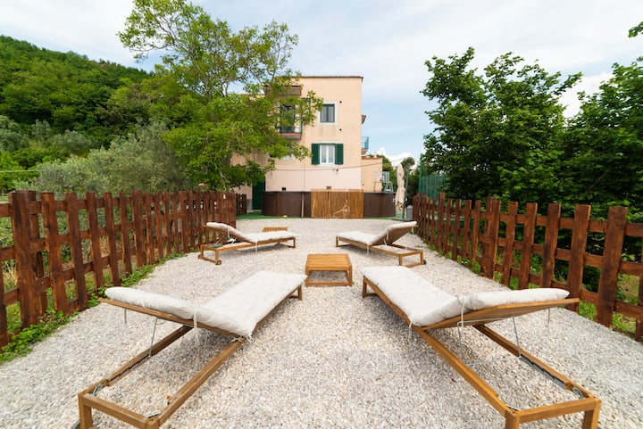 Seaview, Relax, Sauna & Two Pools - Suite Dorotea - Salerno