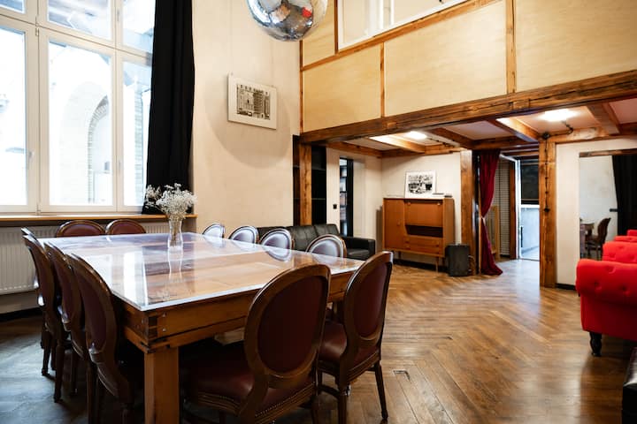 Central Urban Party/co-working Loft - Berlín
