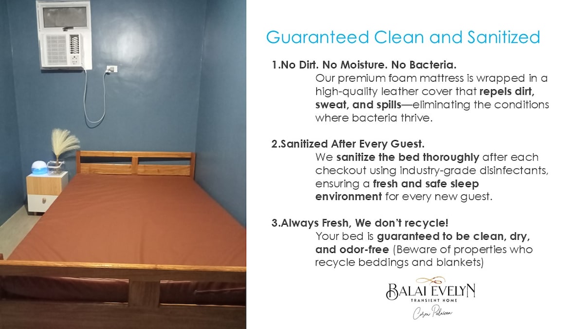 Ba-Lai Evelyn - AC Couple Room (Full Double Bed) - Houses for Rent in ...