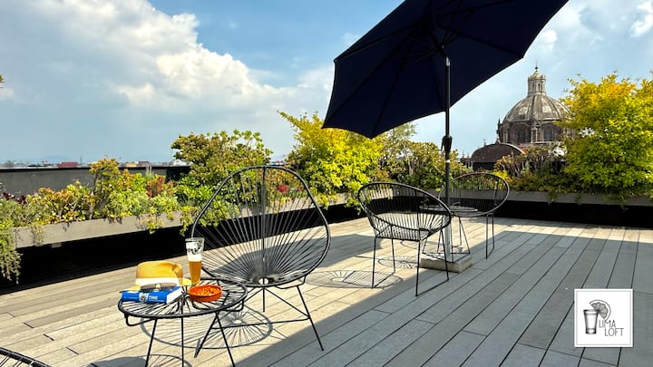 Loft & Rooftop Centro Histórico - Mexico City