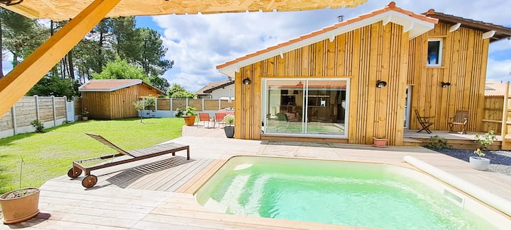 Villa Côte Ouest, Elégance Piscine Et Pool-house - Gujan-Mestras