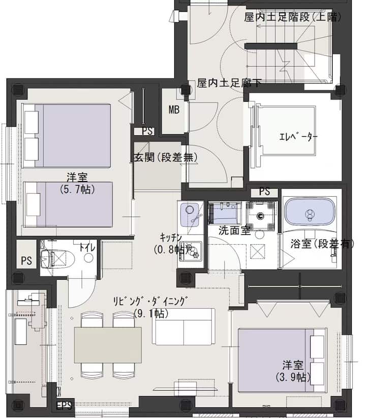 浅草橋202号・秋葉原站徒步8分・浅草橋站4分・成田、羽田空港直达・浅草直达3分 ・有电梯・最大5位 - Tokyo