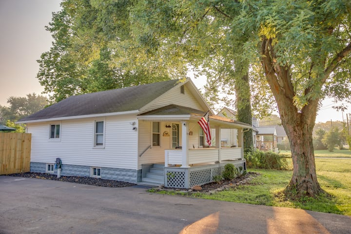 Creekside 2br Cottage: State Park, Hot Tub, 3 Acre - Buck Creek State Park Beach, Springfield