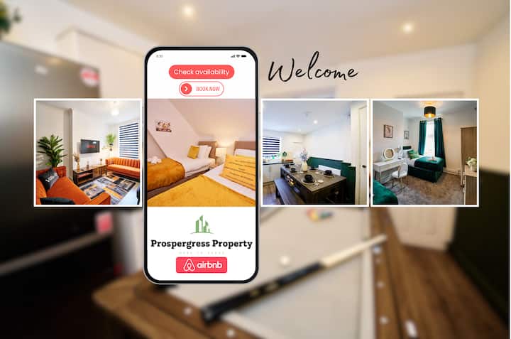 Contractors|sleeps9|fastwifi|parking|pooltable - Coventry