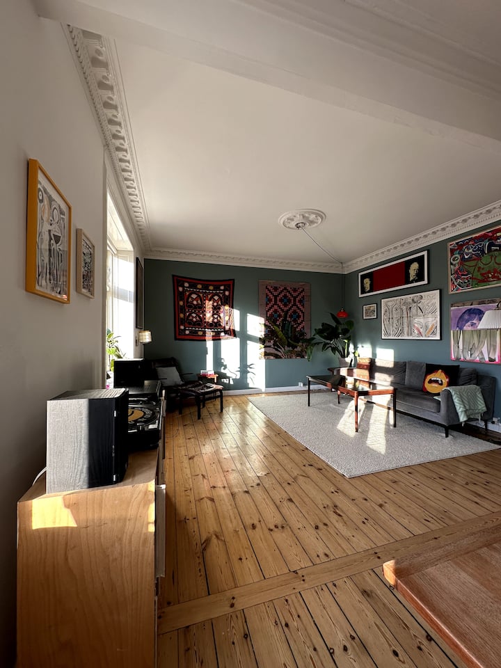 93 M2, Lys Lejlighed På Nørrebro - Copenhagen