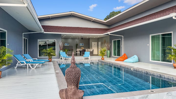 Angel Villa, Pool & Open Area - Ko Pha-ngan
