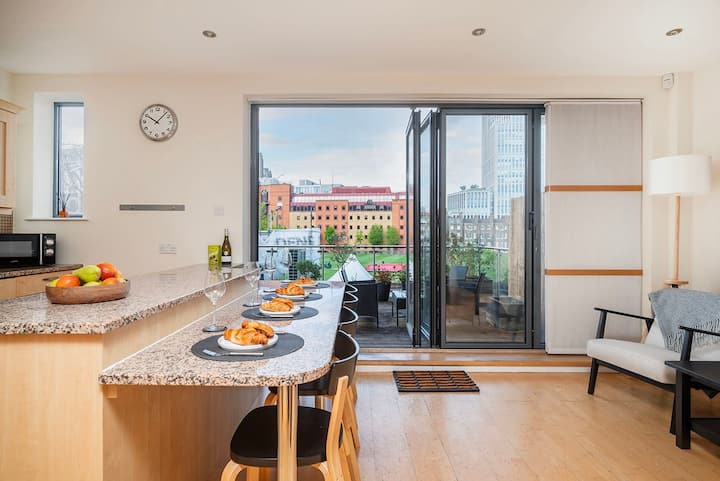 2 Bed Flat, Old Street/shoreditch With Big Terrace - Londres