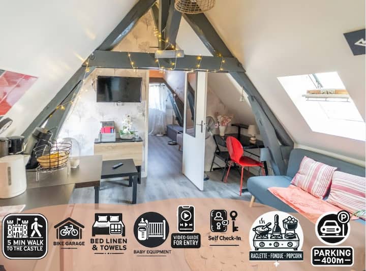 Appart Cocooning à 2 Pas Château - Blois