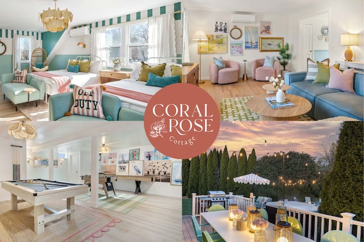 The Coral Rose Cottage - Rhode Island