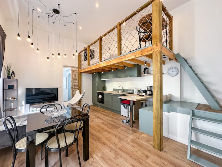 Loft · Spacieux & Authentique · 200m Du Scorff - Lorient