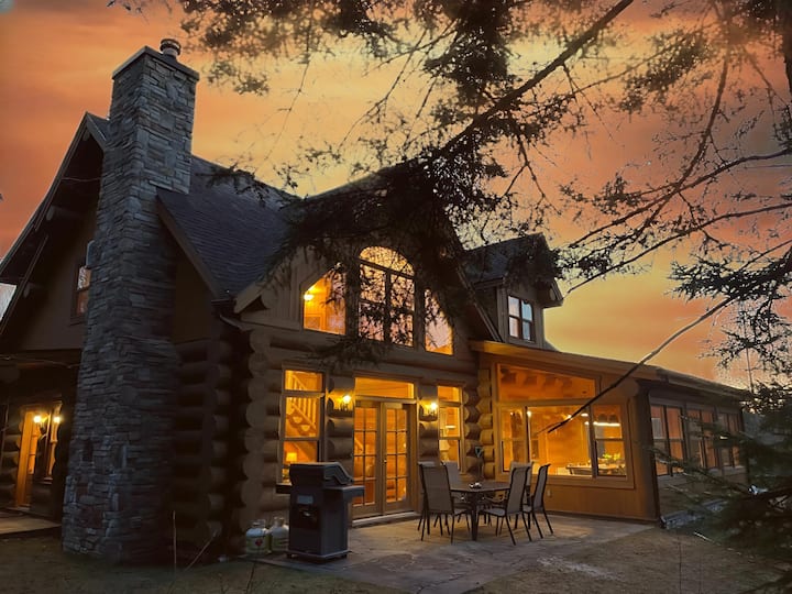 Chalet Authentik 42 : Spa, Piscine, Lac Et Resort - Saint-Sauveur