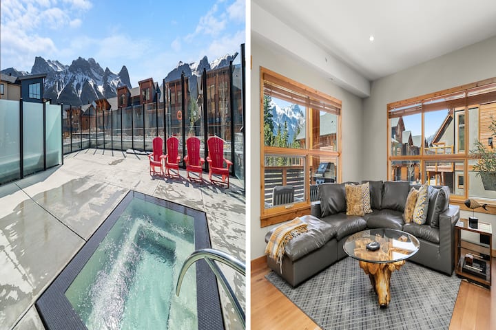 Spring Creek | Walk -> Downtown | Mountain Views - Canmore