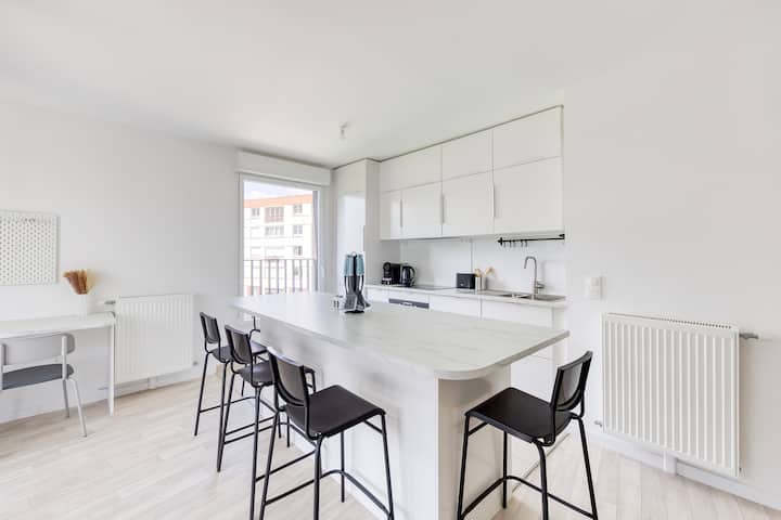 Family Flat For 8 • 10 Min Paris • Near Airport - Vitry-sur-Seine