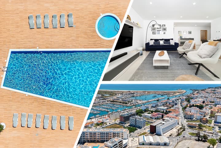 Lux @ City Centre,  2 Pools (Heated), Gym, Parking - Lagos