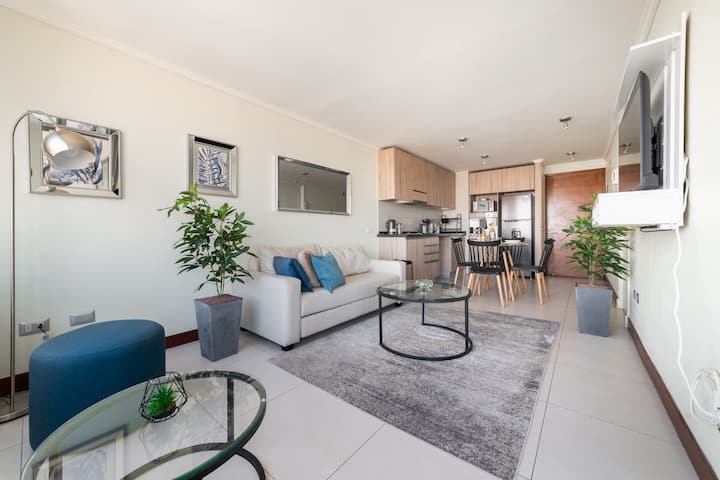 Departamento Panoramico, Ideal Para Viajeros. - Santiago (Chile)