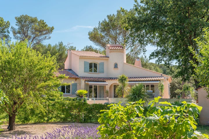 Villa Climatisée Avec Piscine 10min Aix Classée 4* - Ventabren