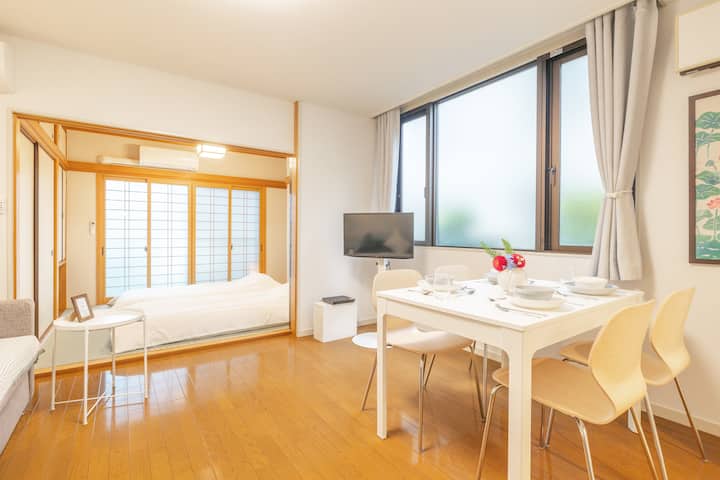 Nearyanaka/5 Min Jr Line/airport Ok/quiet 1ldk - Ueno