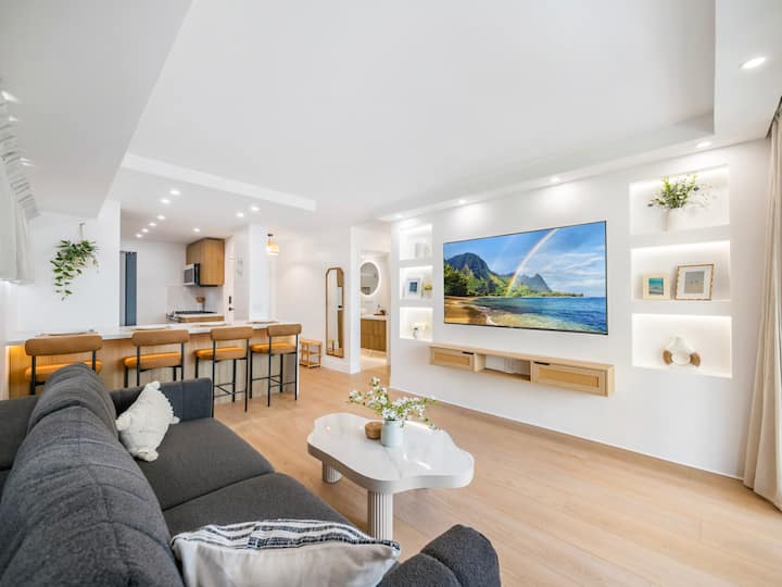 New 4 Beds 2bathroom Lanai Partial Ocean View Prkg - Honolulu