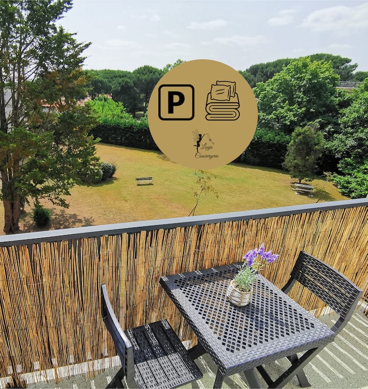 Spacieux Et Calme, Proche Du Centre Ville - Biscarrosse