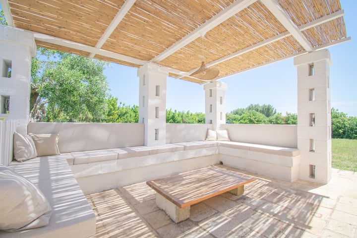 [1 Km Ostuni] Trullo Con Giardino + Bici + Bbq - Apulia