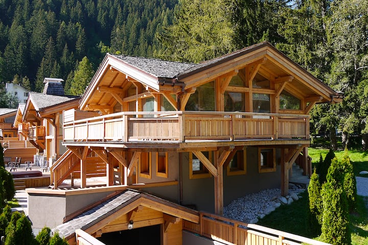 Chalet Granit - 12 Pers , Piscine, Spa & Jacuzzi - Argentière