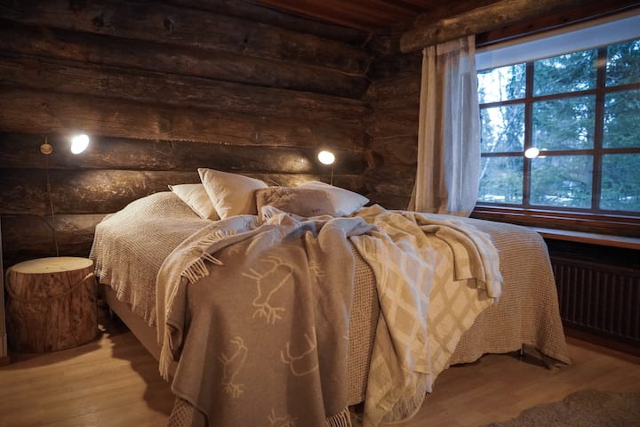 Peaceful Log Lodge – Sleeps 16+, Sauna & Fireplace - Rovaniemi