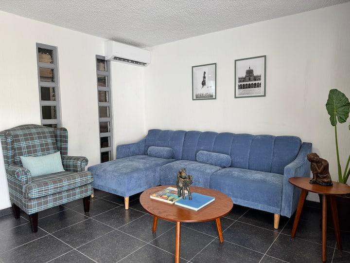 Family House With Private Patio & A/c + Fast Wifi - Guadalajara