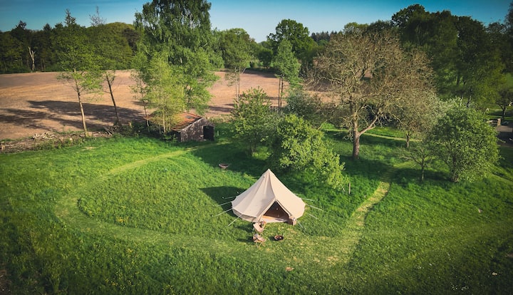 Boutique Tent 'Holt' Naast De Houtwal Met Luxe Bed - Zutphen