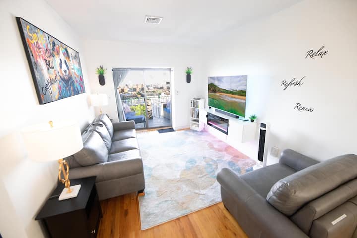 Nyc Oasis | Easy Nyc Access | Covered Warm Deck! - Union City, NJ